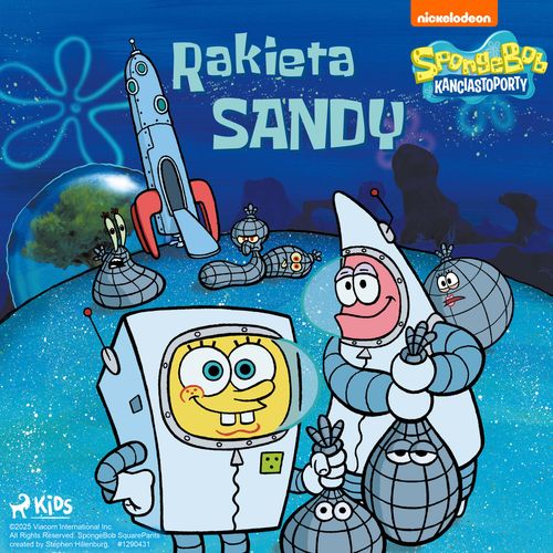 SpongeBob Kanciastoporty – Rakieta Sandy - Audiobook - SpongeBob ...